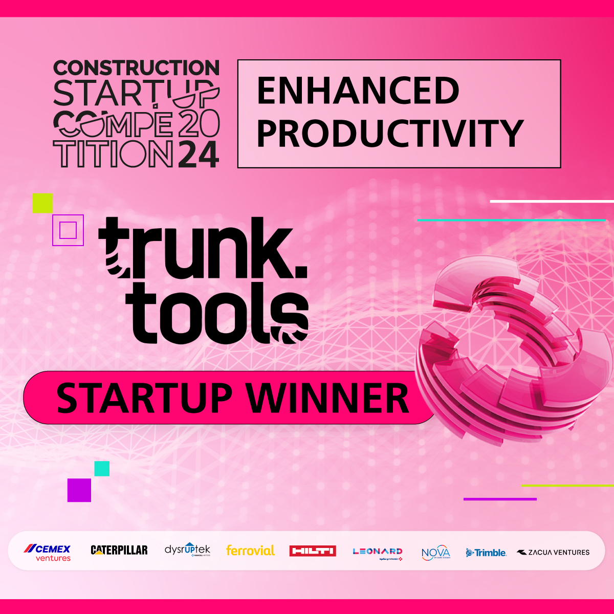 Trunk Tools Named as Construction Startup Competition 2024 Winner ...